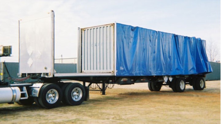 Flatbed Rolling Tarp Systems | Chameleon Innovations