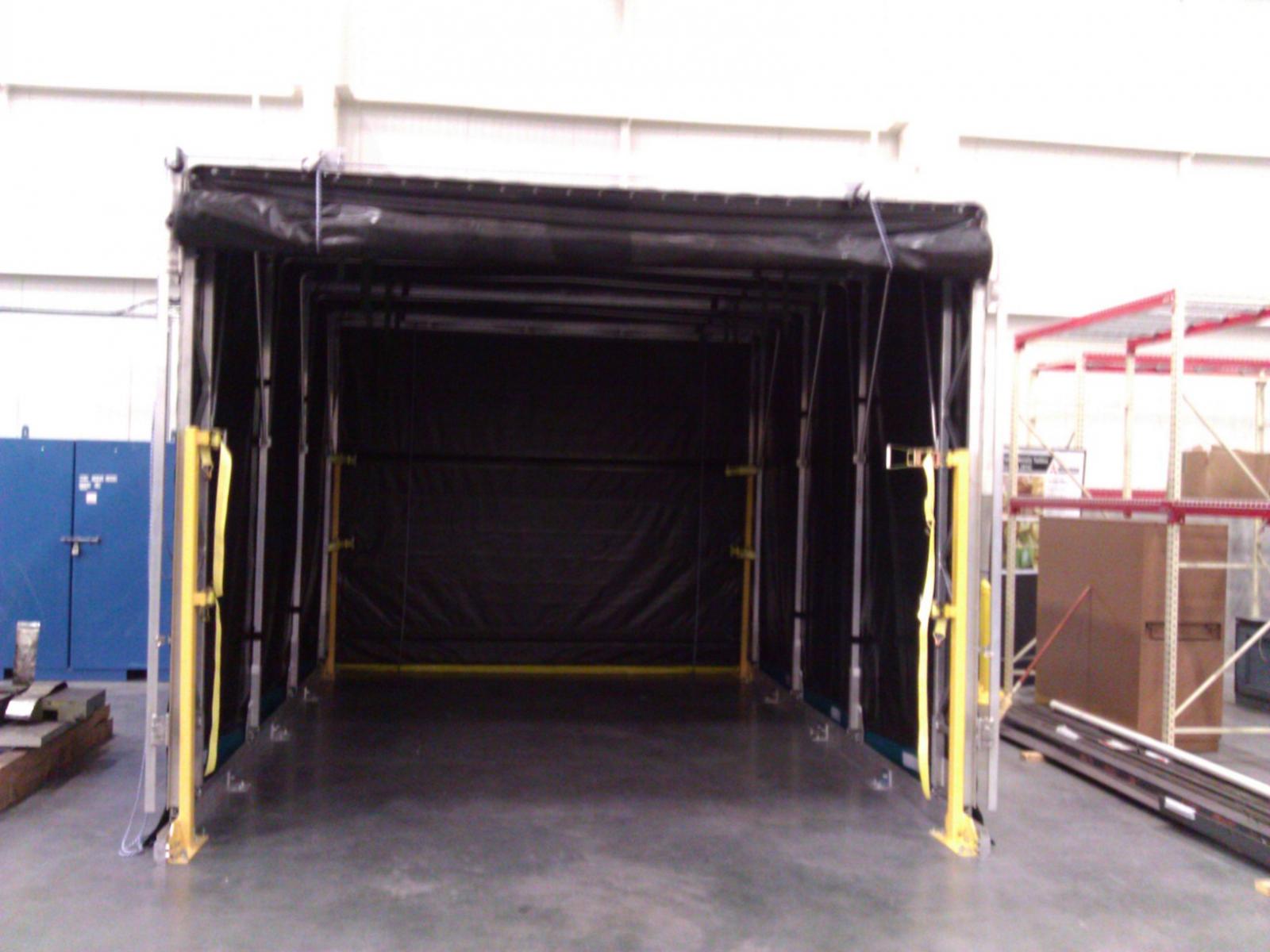 Chameleon: Retractable Blackout Tents for MPI NDT UV-Light Tests